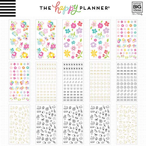 ME & MY BIG IDEAS Happy Planner STCKRS, Brights, 3888/Pkg