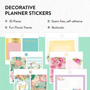 Me & My Big Ideas The Happy Planner Sticker Pad, Tiny, Floral 35 Count