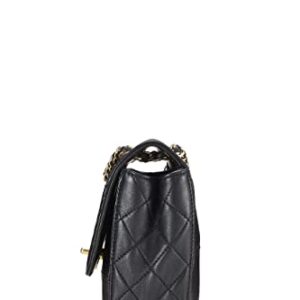 CHANEL, Pre-Loved Black Quilted Caviar Shoulder Bag, Black