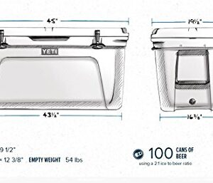 YETI Tundra 160 Cooler, White