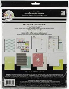 me & my big ideas happy undated big planner extension pack-spend well, multi – big size