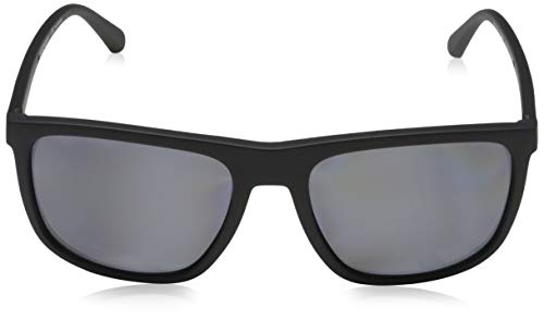 Emporio Armani Sunglasses Black Frame, Grey-Black Lenses, 57MM