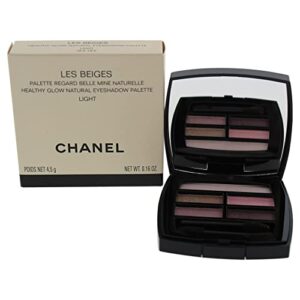 chanel les beiges healthy glow natural eyeshadow palette – light women 0.16 oz