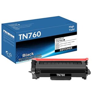 tn760 tn730 toner for brother printer compatible replacement for brother tn760 tn-760 tn 760 tn-730 tn 730 work for dcp-l2550dw mfc-l2710dw mfc-l2750dw hl-l2350dw hl-l2395dw cartridge