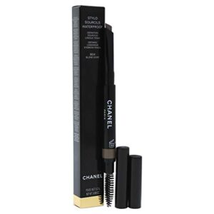 chanel stylo sourcils waterproof eyebrow pencil, 804 blond dore, 0.09 ounce