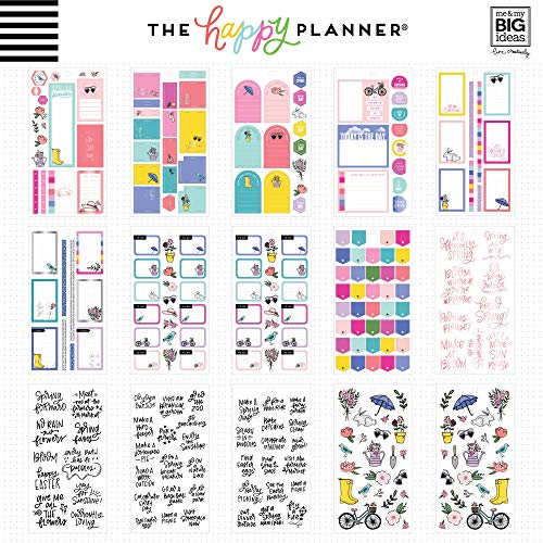 ME & MY BIG IDEAS Happy Planner STCKRS, Spring, 736/Pkg