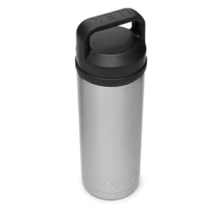 YETI Rambler 18 oz Bottle, Vacuum Insulated, Stainless Steel with Chug Cap