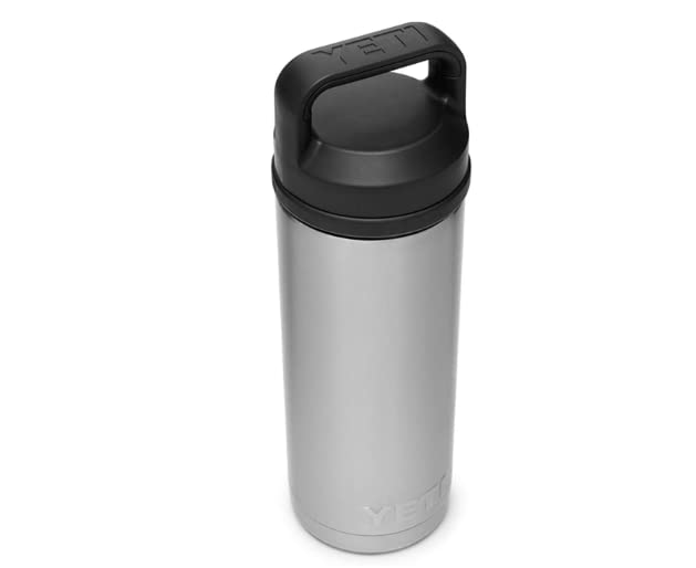 YETI Rambler 18 oz Bottle, Vacuum Insulated, Stainless Steel with Chug Cap