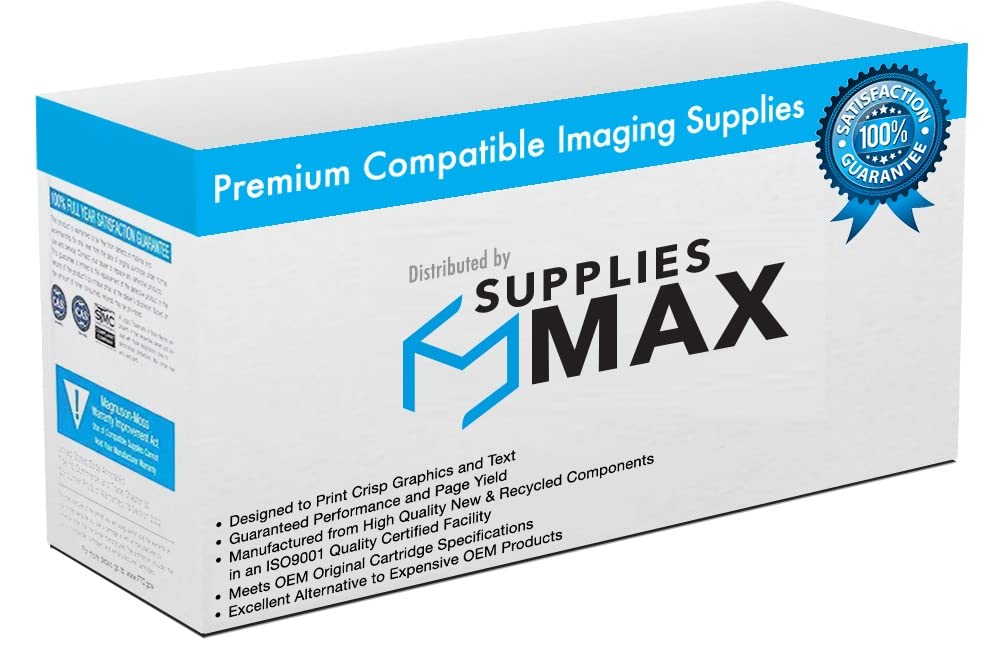 SuppliesMAX Compatible Replacement for Brother HL-L9200/L9300/MFC-L9550/L9950CDWT Drum/High Yield Toner Value Combo Pack (1-Drum Unit/4-Toners) (DR-331CL/TN-339BCMYVB)