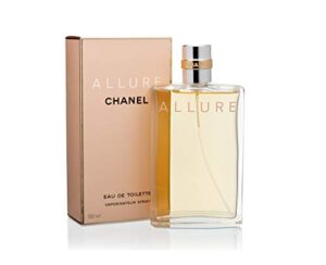 chanel allure eau de toilette spray for women 3.4 ounce