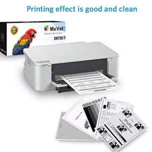 MxVol Compatible Drum Unit Replacement for Brother DR730 DR 730 DR-730 use for HL-L2350DW DCP-L2550DW MFC-L2710DW MFC-L2750DW HL-L2395DW Printer (NO Toner, 2 Pack)