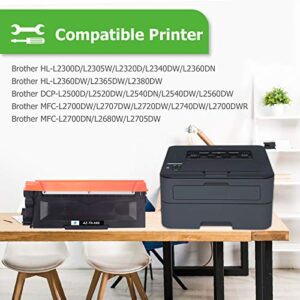 Aztech Compatible TN660 Toner Cartridge Replacement for Brother TN660 TN 660 630 TN-660 TN630 TN-630 HL-L2340DW HL-L2300D MFC-L2707DW DCP-L2540DW DCP-L2520DW HL-L2320D Printer (Black, 4-Pack)