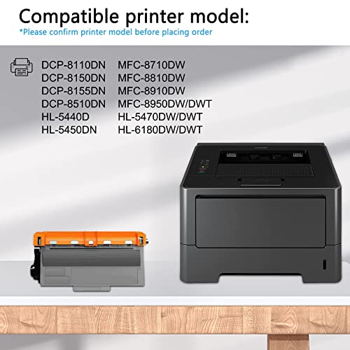 TN-750 TN750 High Yield Toner Cartridge - HIYOTA TN750 2PK Compatible Replacement for Brother TN750 TN720 for Brother hl-5470dw HL-5450dn hl-6180dw mfc-8710dw mfc-8950dw Printer