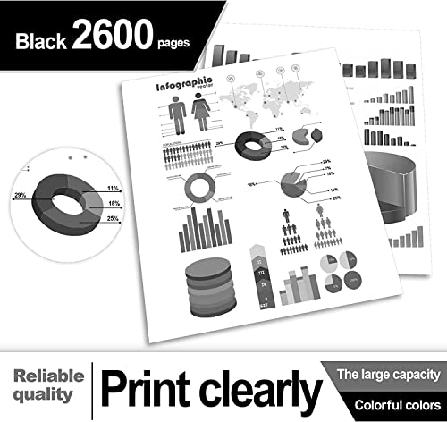 TN660 Compatible TN-660 Black Toner Cartridge Replacement for Brother MFC-L2700DW MFC-L2680W HL-L2300D DCP-L2520DW Printer Toner.(4 Pack)