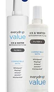 Everydrop Value by Whirlpool Ice and Water Refrigerator Filter 5, EVFILTER5, 1 Pack