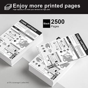 AK (Page Yield Upto 2,400 Pages) TN223BK Toner Cartridge Compatible Replacement for Brother TN 223 TN-223 MFC-L3770CDW L3710CW L3750CDW L3730CDW HL-3210CW 3230CDW Printer (Black, 1-Pack)