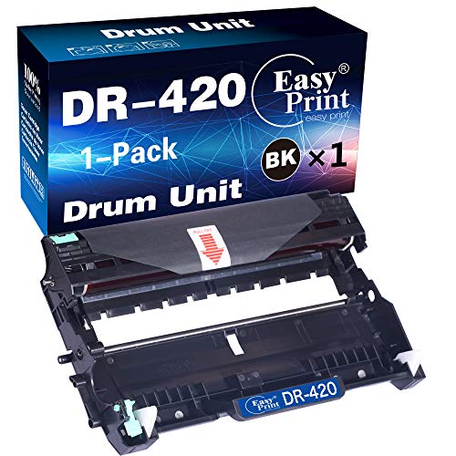 Compatible DR-420 DR420 Drum Unit TN450 TN420 Used for Brother HL-2130 HL-2240D HL-2270DW MFC-7360N MFC-7460DN MFC-7860DW DCP-7055 DCP-7065DN Printer, by EasyPrint