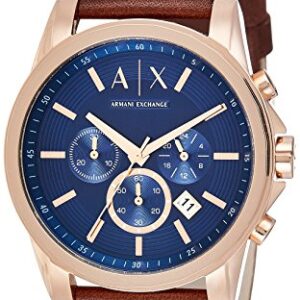 Armani Exchange Men's AX2508 Brown Leather Watch