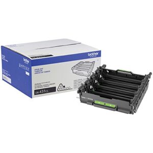 brother printer dr431cl drum unit-retail packaging, white