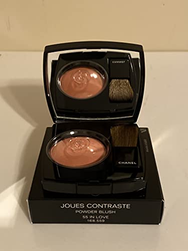 Chanel Joues Contraste Powder Blush 168.550 55 In Love, 0.14 Ounce