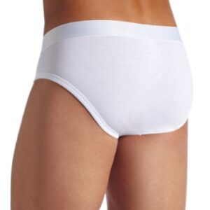 Emporio Armani Men's Stretch Cotton Brief, White, Medium