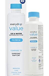 Everydrop Value by Whirlpool, Replacement Water Filter for Samsung DA29-00020B Refrigerator, EVFILTERS2, Single-Pack