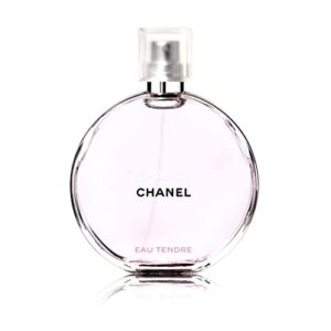 chanel chance eau tendre eau de toilette spray for women, 5.0 fl oz