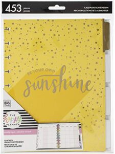 me & my big ideas happy planner ext pk, sunshine 453/pkg