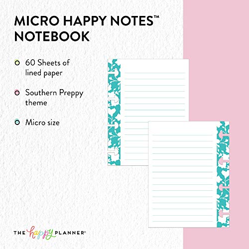 The Happy Planner Happy Notes - Southern Preppy Memo Book