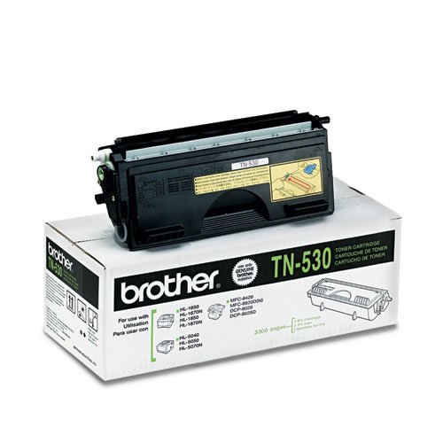 Brother - TN530 Toner, 3300 Page-Yield, Black TN530 (DMi EA