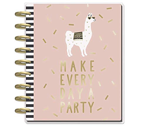 me & my BIG ideas The Happy Planner - Gold Getter Theme - July 2018 to December 2019 - Vertical Layout - Weekly & Monthly Disc-Bound Pages - Scrapbook - Classic Size