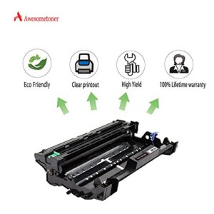 Awesometoner Compatible Drum Cartridge Replacement for Brother DR720 use with DCP 8110, 8150, 8155, HL-5450, 5470, 6180, MFC 8510, 8710, 8910, 8950 (Black, 1-pack)