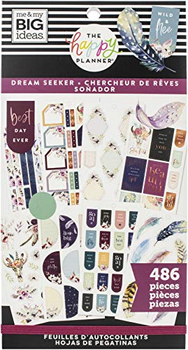 ME & MY BIG IDEAS Happy Planner STCKRS Seek, Dream Seeker, 486/Pkg