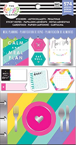 me & my BIG ideas The Happy Planner - Multi Accessory Pack - Meal Planner