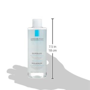 La Roche-Posay Micellar Cleansing Water for Sensitive Skin, Micellar Water Makeup Remover, Cleanses and Hydrates Skin, Gentle Face Toner, Oil Free