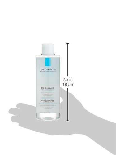 La Roche-Posay Micellar Cleansing Water for Sensitive Skin, Micellar Water Makeup Remover, Cleanses and Hydrates Skin, Gentle Face Toner, Oil Free