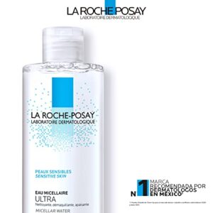 La Roche-Posay Micellar Cleansing Water for Sensitive Skin, Micellar Water Makeup Remover, Cleanses and Hydrates Skin, Gentle Face Toner, Oil Free