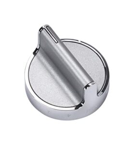 whirlpool w10766544 control knob, stainless steel