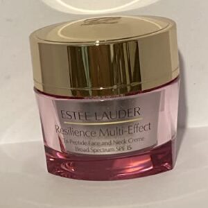 Estee Lauder Resilience Multi-Effect Tri-Peptide Face and Neck Creme SPF 15 For Normal/Combination Skin, 2.5 oz / 75ml