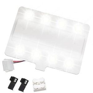 w11043011 refrigerator freezer led module light for whirlpool kenmore maytag fridge refrigerator -replaces w10866538 eap12070396 4533926…