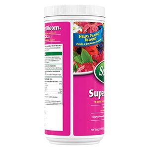 Scotts Super Bloom Water Soluble Plant Food, 2 lb - NPK 12-55-6 - Fertilizer for Outdoor Flowers, Fruiting Plants, Containers and Bed Areas - Feeds Plants Instantly