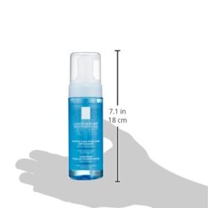 La Roche-Posay Foaming Micellar Cleansing Water and Gentle Makeup Remover, Balances pH, Soap & Alcohol Free