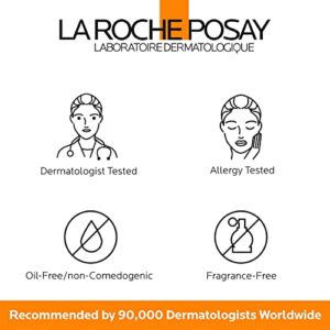 La Roche-Posay Anthelios Mineral Sunscreen Gentle Lotion Broad Spectrum SPF 50, Face and Body Sunscreen with Zinc Oxide and Titanium Dioxide, Oxybenzone & Octinoxate Free, Oil-Free