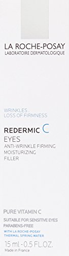 La Roche-Posay Redermic C Pure Vitamin C Eye Cream, 0.5 Fl oz