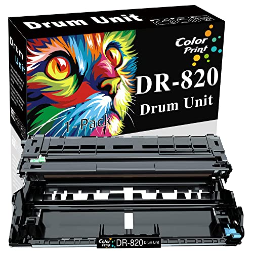 ColorPrint 1-Pack Compatible DR820 Drum Unit Replacement for Brother DR-820 DR 820 Imaging for TN850 TN880 Toner HL L5100DN L5200DW L6300DW MFC L5850DW L5900DW L6800DW DCP L5500DN L5650DN Printer