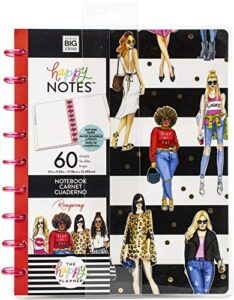 me & my big ideas happy planner notebk b/w stripe