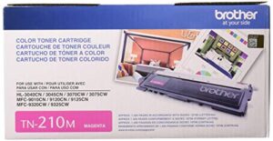 brother tn-210 dcp-9010 hl-3040 3045 3070 8070 8370 mfc-9010 9120 9125 9320 9325 toner -cartridge (magenta) in retail packaging