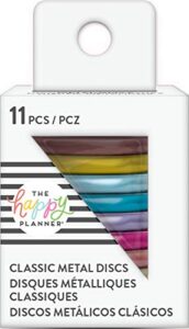 me & my big ideas happy planner medium metal expander discs 11/pkg-rainbow