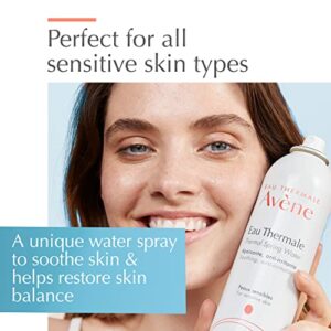 Eau Thermale Avene Thermal Spring Water, Soothing Calming Facial Mist Spray for Sensitive Skin - Travel Size - 1.6 fl. oz.