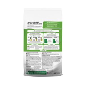 Scotts MossEx - Kills Moss but Not Lawns, Contains Nutrients to Green The Lawn, Moss Control for Lawns, Helps Develop Thick Grass, Granules Bag, Treats up to 5,000 sq. ft, 18.37 lbs.